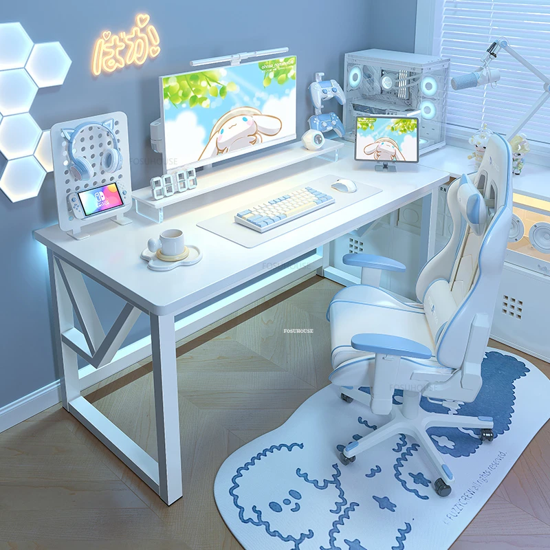 Modern-Light-Luxury-Computer-Desks-Desktop-Home-Girls-Bedroom-Study ...