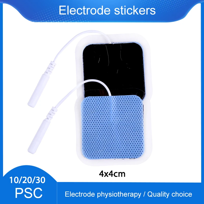 10-20-30Pcs-4-4cmPhysiotherapy-Tens-Machine-Replacement-Gel-Electrode ...