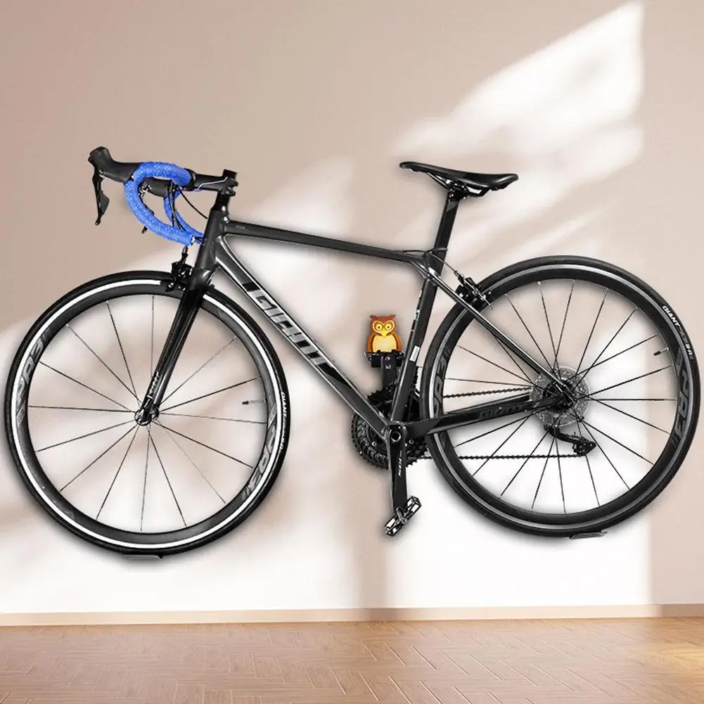 Bike-Wall-Mount-Storage-Holder-Owl-Shape-Horizontal-Bike-Hanger-Space ...
