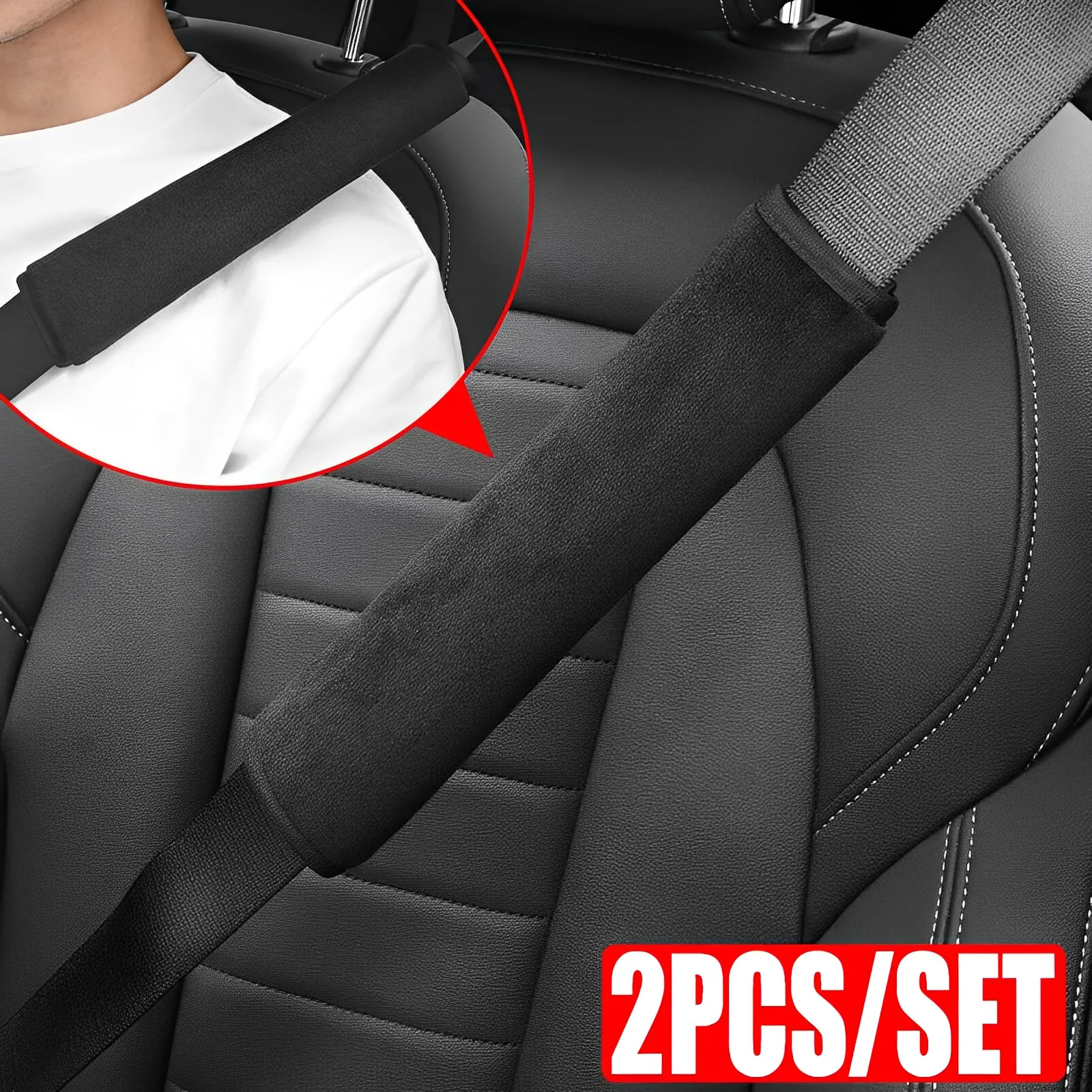 Two-Car-Safety-Belt-Shoulder-Cover-Car-Neck-Protection-Baby-Shoulder ...