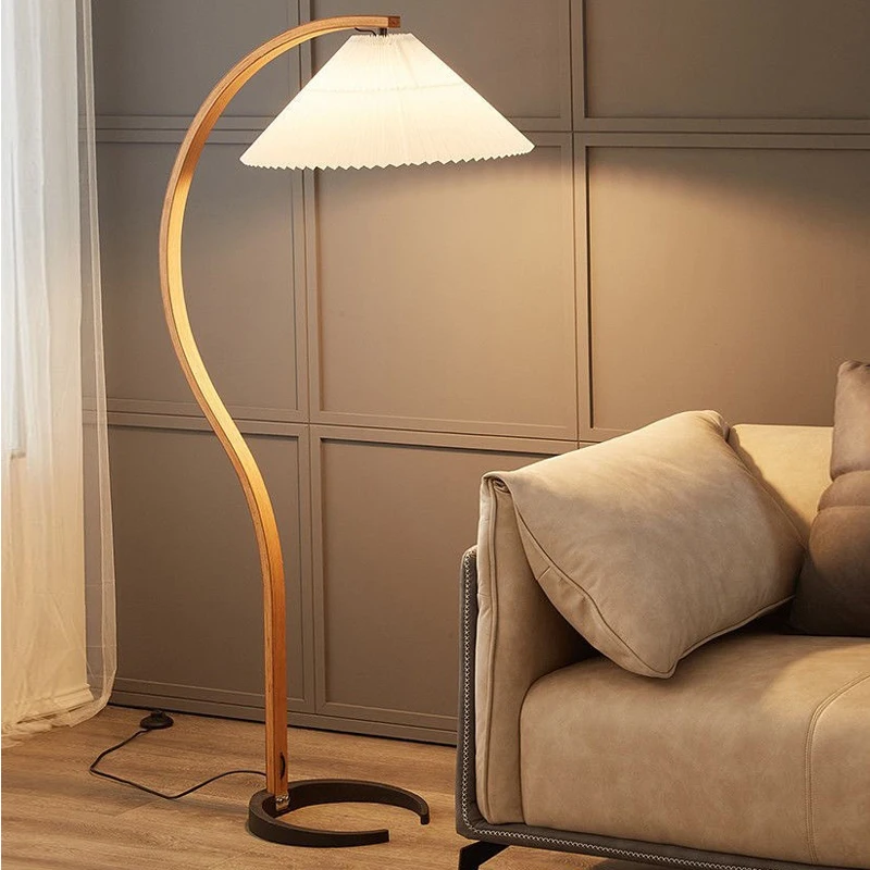 Modern-Soild-Wood-LED-Floor-Lamp-for-Living-Room-Bedroom-Study-Decor ...