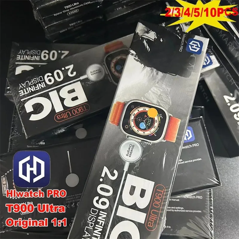 Reloj-inteligente-T900-Ultra-Original-para-hombre-y-mujer-pulsera ...