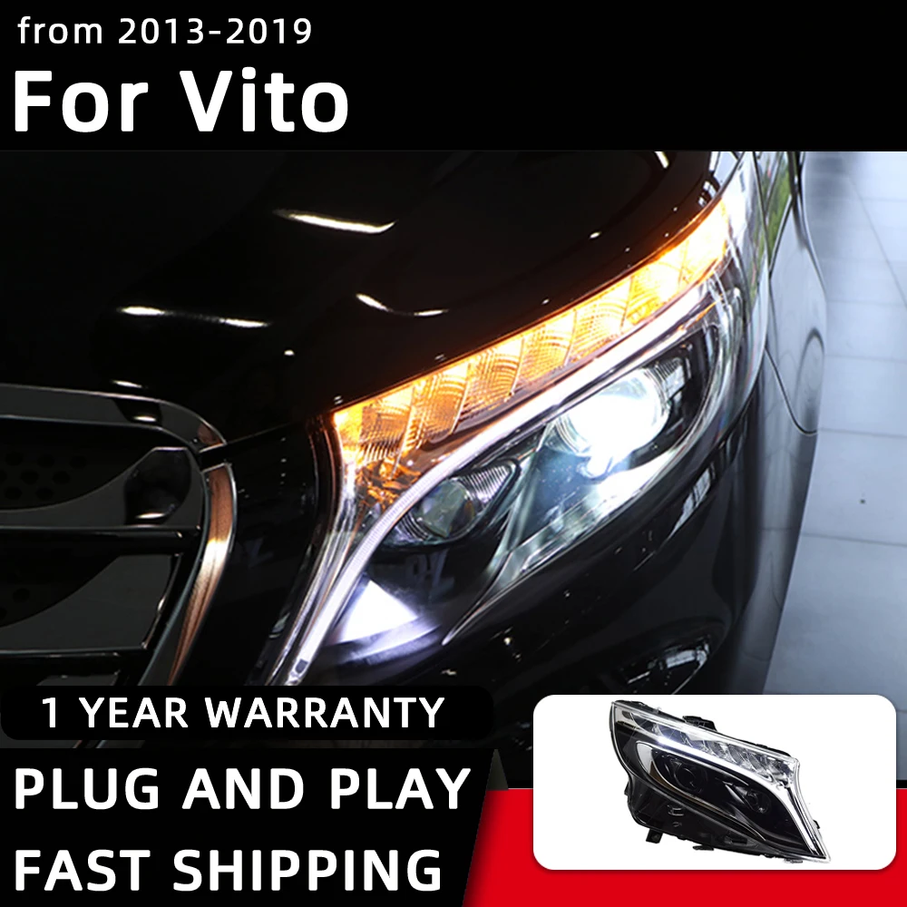 Car-Styling-Headlights-for-Benz-VITO-W447-V-Class-LED-Headlight-2013 ...