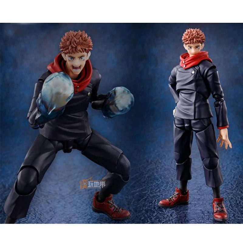 BANDAI-Original-SHF-Yuji-Itadori-Figuras-de-A-o-Jujutsu-Kaisen-Modelo ...