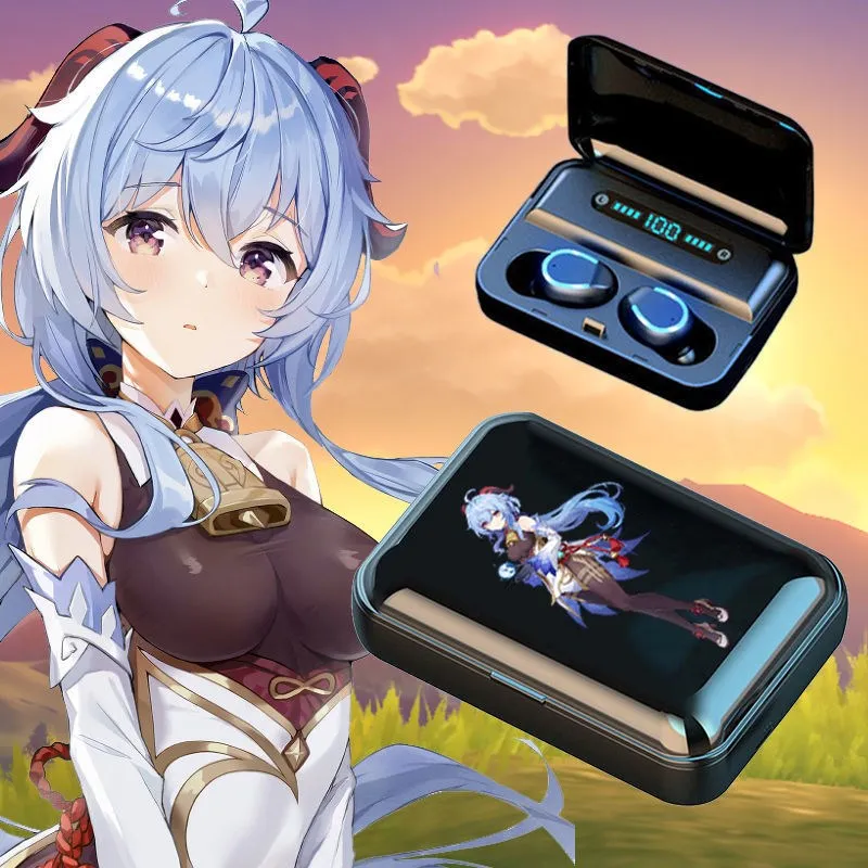 Juego-Genshin-Impact-GanYu-Xiao-KeQing-auriculares-inal-mbricos-para ...
