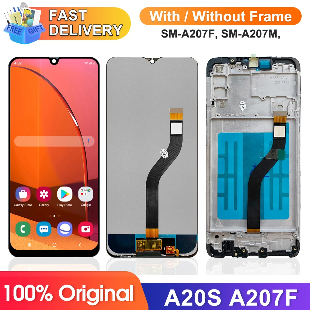 6.5'' Original A20s Display Screen, For Samsung Galaxy A20s A207 A207f ...