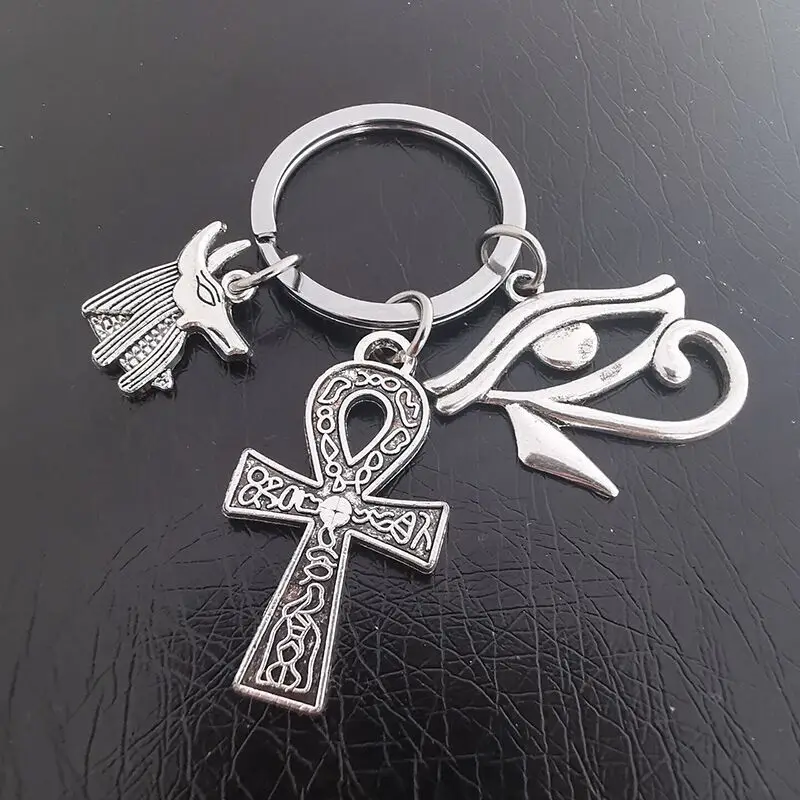 Egyptian Jewelry Keychains | Egyptian Cross Ring Women | Egyptian Cross ...