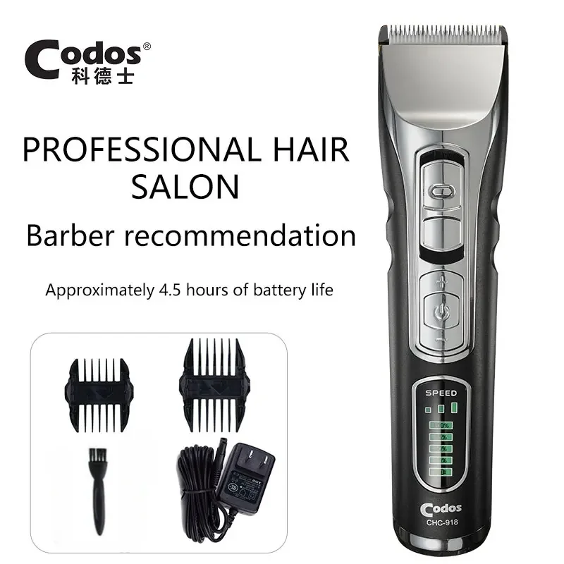 Codos-CHC-918-Professional-Hair-Clipper-for-Men-with-Horizontal-Charger ...