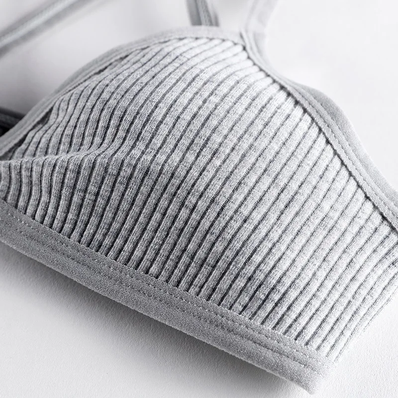 Soutien-gorge,Soutien-gorge confortable en coton pour femme,bralette ...