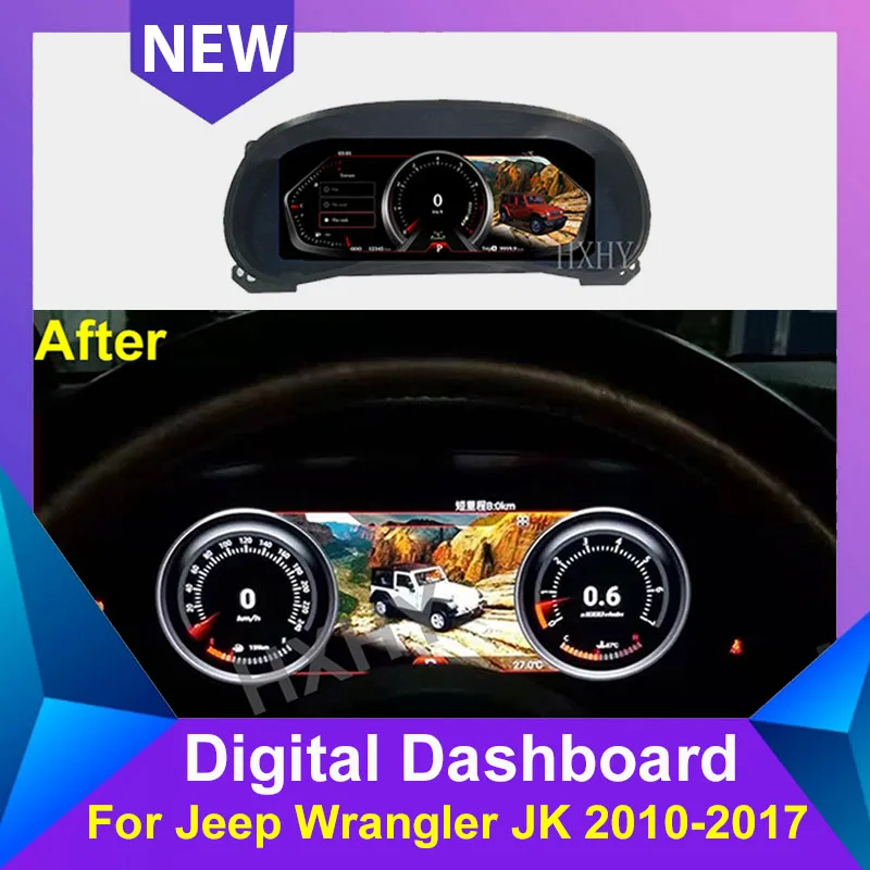 For-Lexus-Jeep-Wrangler-JK-2011-2017-Car-Dashboard-Display-Screen-LCD ...