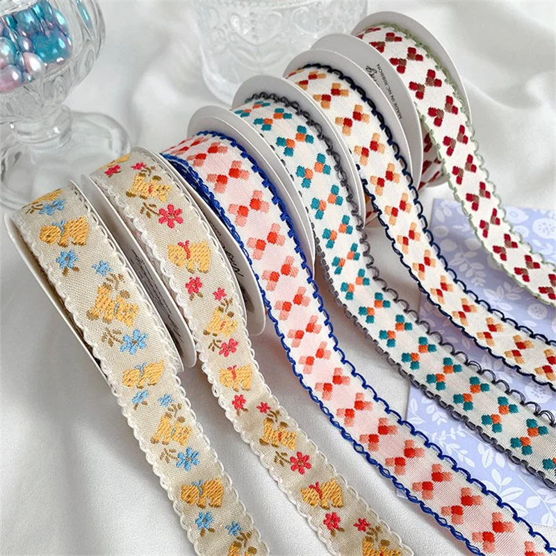 New-20mm-5yards-Ethnic-Style-Embroidery-Lace-Ribbon-DIY-National ...