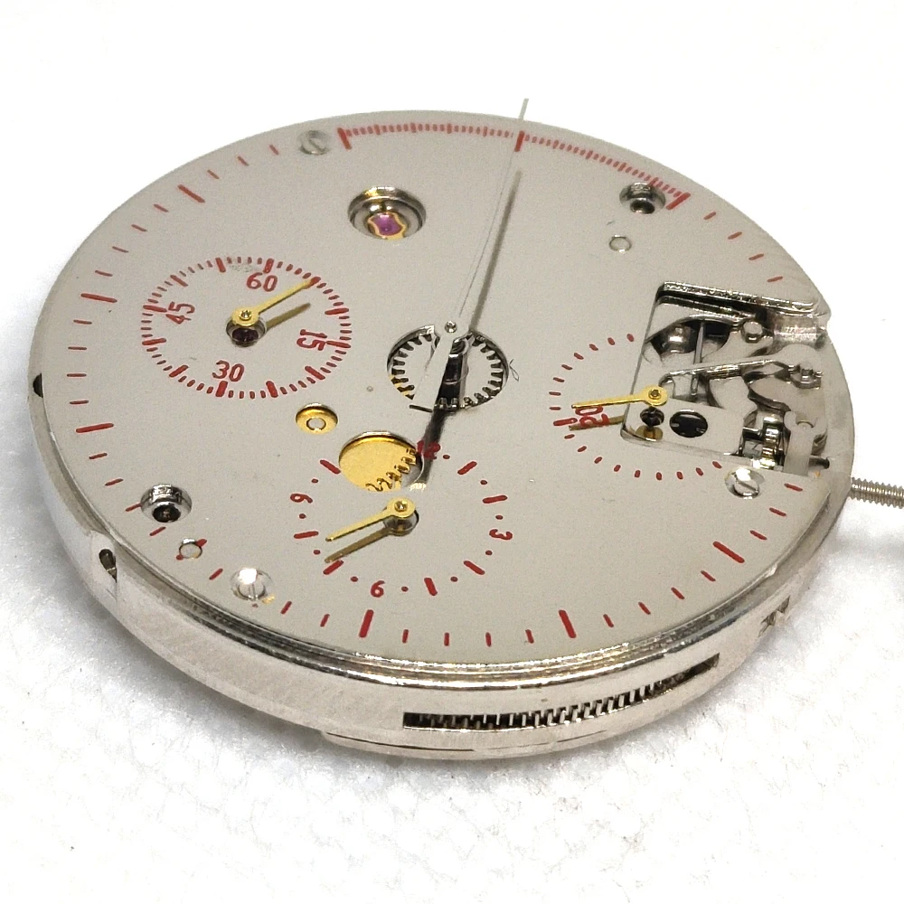 ST19 mechanical movement chronography timing function handwind complex ...