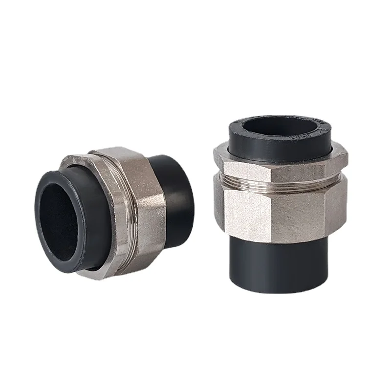 PE Union 20 25 32 40 50 63 Copper Joint Loose Knot Head 4 Points 6 ...
