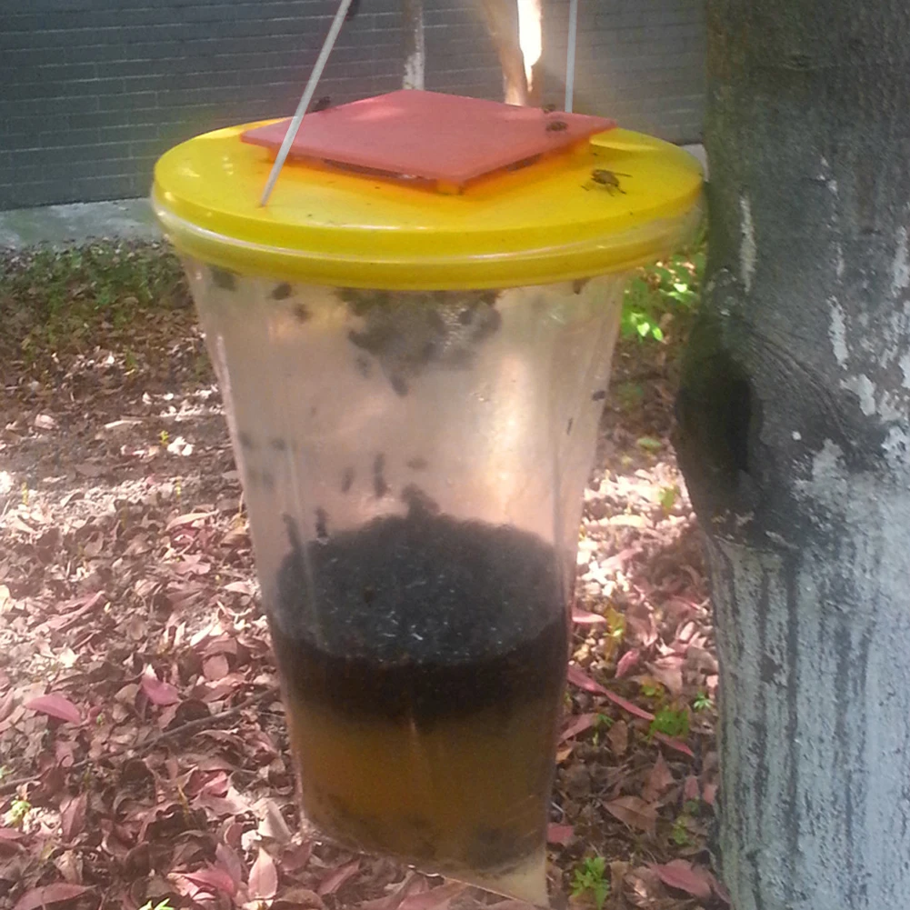 Flies-Catching-Bag-Hanging-Flies-Trap-Non-Toxic-Pest-Control-Bug-Trap ...