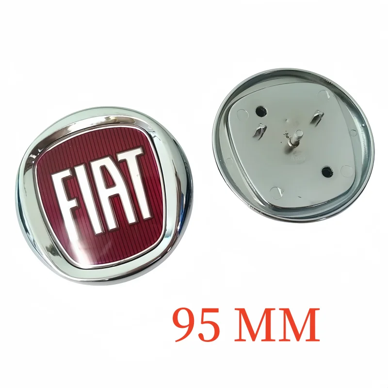 Emblema-Fiat-para-cap-delantero-de-coche-95mm-3-pines-para-Fiat-500 ...