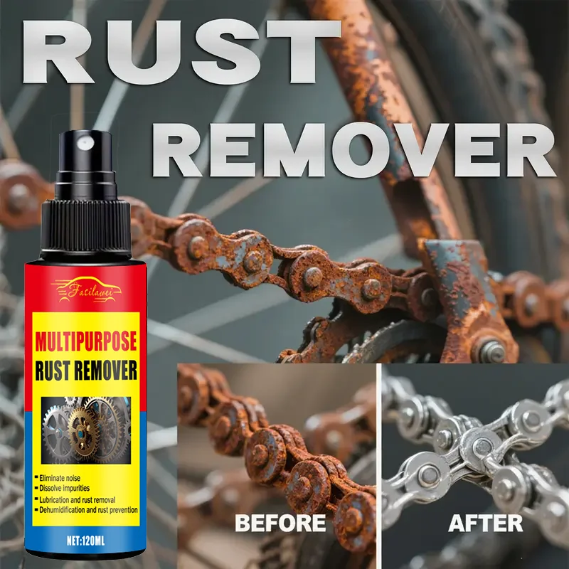 Heavy-Duty Rust Remover (motorcycle/bike/car): fast converter/cleaner ...