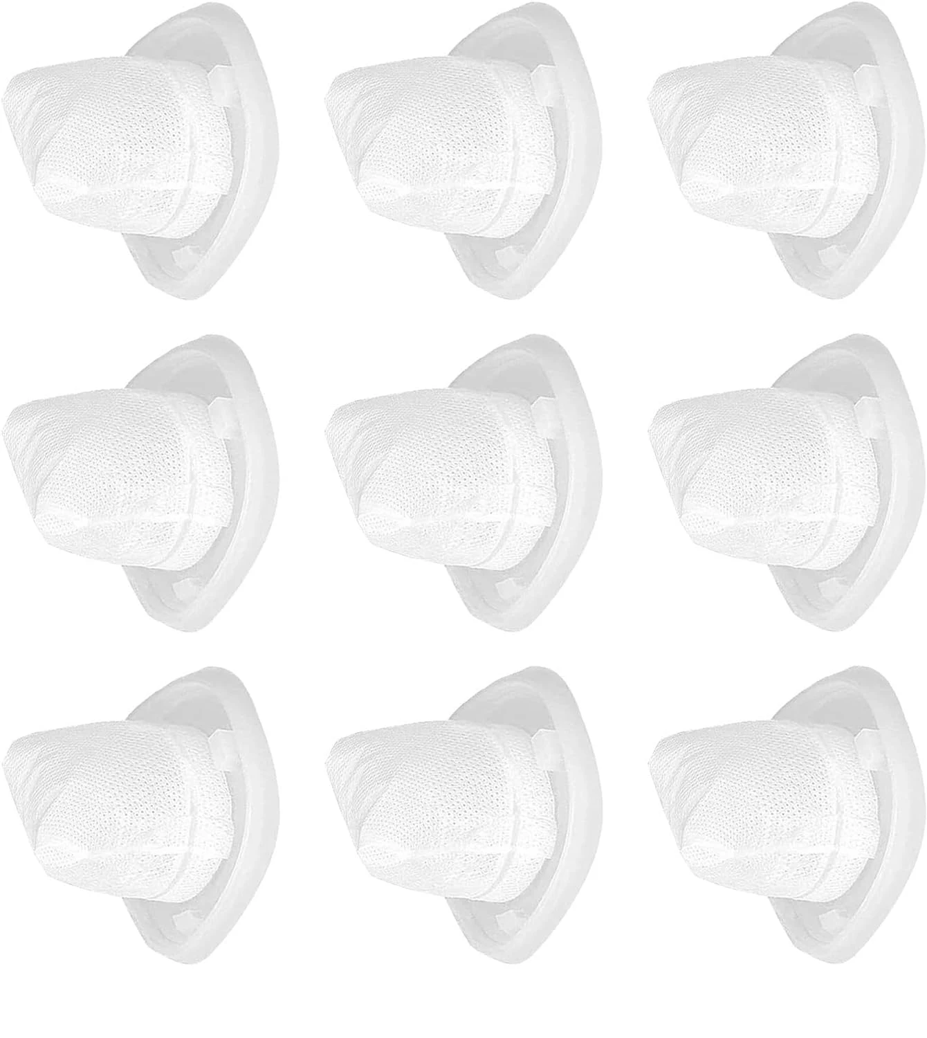 White Vacuum Filter Replacements for HNVCF10 HNVC215B HNVC220B ...