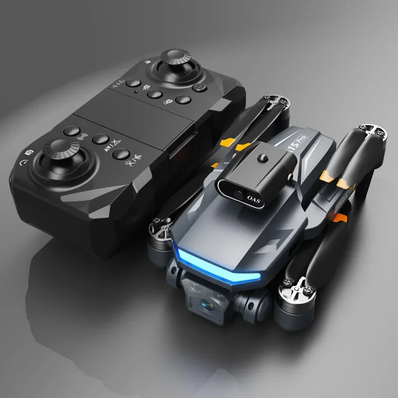 New A15 Pro Brushless Drone Aerial Photography Quadcopter Obstacle Avoidance Folding Remote ...