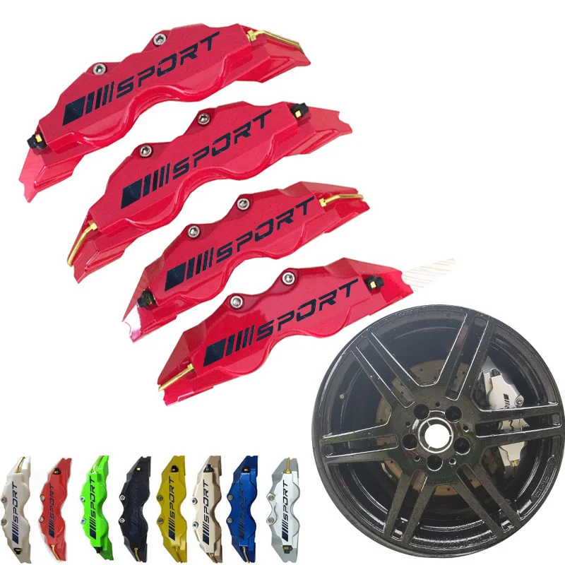 KUNBABY-4-Pcs-ABS-Plastic-Disc-Brake-Caliper-Cover-Car-Styling-With ...