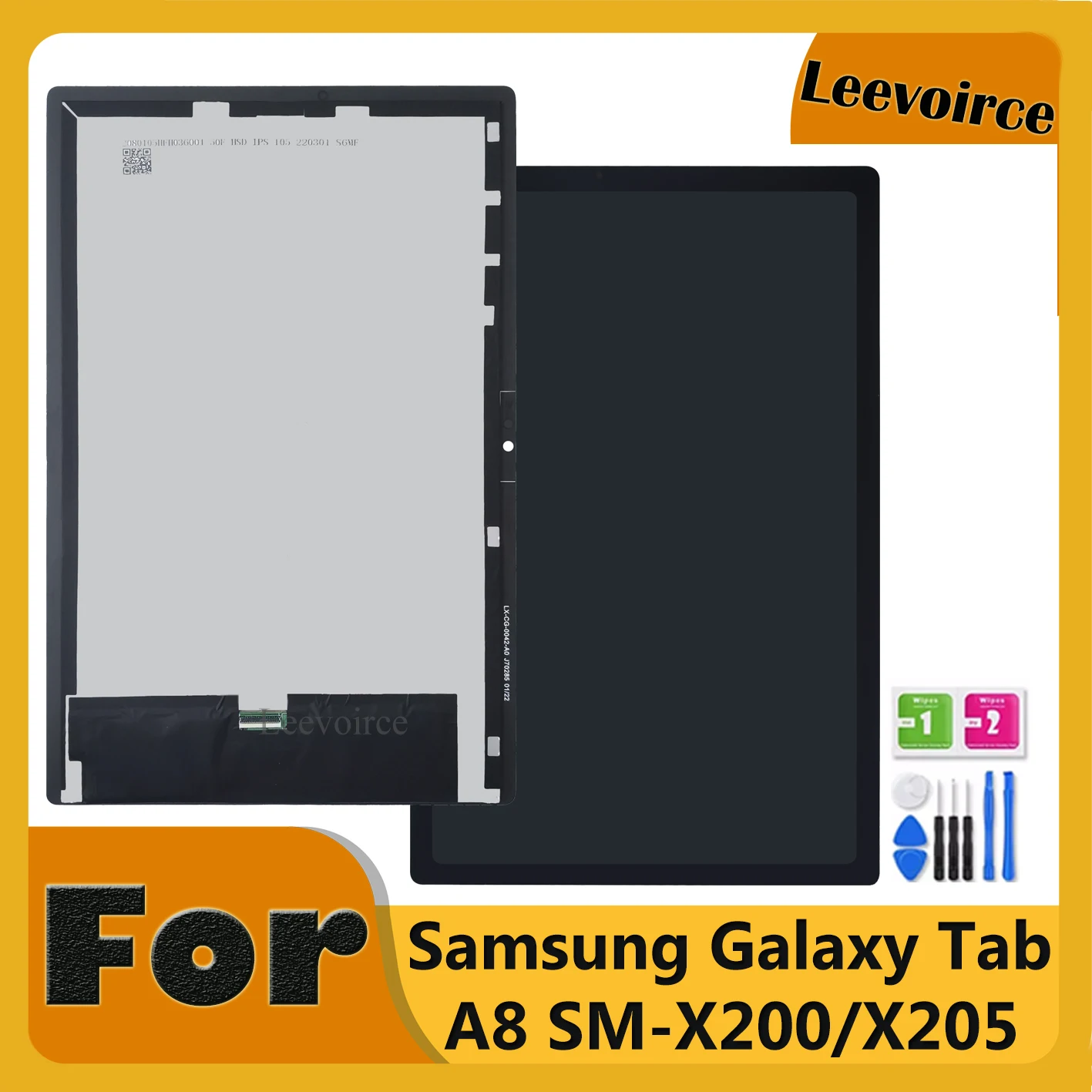 10.5" Original For Samsung Galaxy Tab A8 10.5 2021 SM-X200 SM-X205 X200 ...