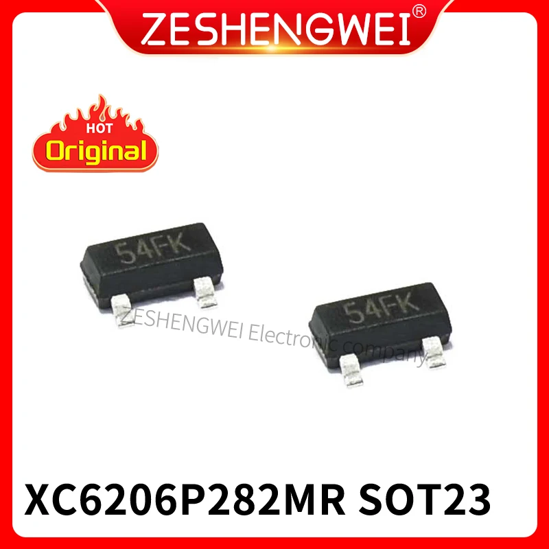 50Pcs-XC6206P282MR-54FK-SMD-LDO-REG-LINEAR-SOT23-New-and-Original-In ...