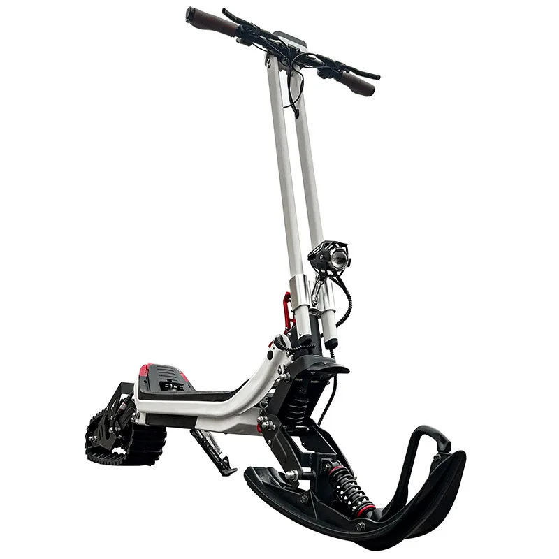 3 in 1All Terrain Foldable Multi-Speed Electric Snowmobile 1800w Snow ...