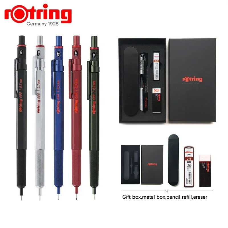 Rotring-600-Mechanical-Pencils-0-5mm-0-7mm-Professional-Drawing ...
