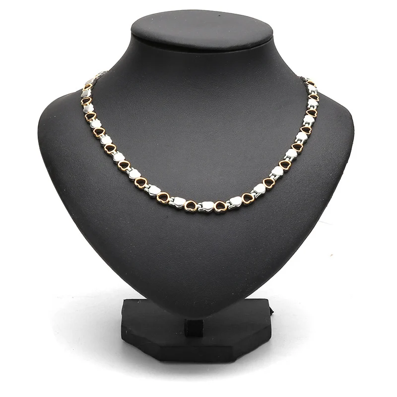 Titanium-Magnetic-Field-for-Pain-Heart-Necklace-for-Women-Germanium ...