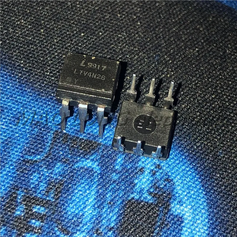 50pcs/lot 4n28 Ltv4n28 Dip6 Dip-6 Optocoupler Photoelectric Coupling ...