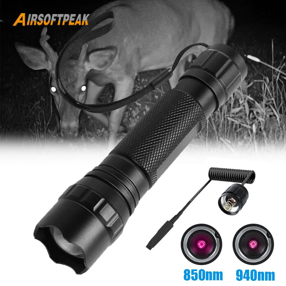 850-940nm-Infrared-Flashlight-Zoomable-IR-Illuminator-for-Night-Vision-Devices-Hunting-Torch ...