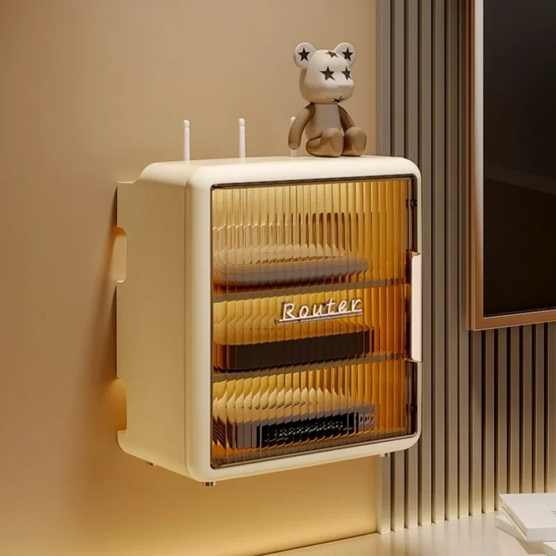 Router-Storage-BoxTV-Set-top-Storage-Rack-Hanging-Wireless-Wifi-Router ...