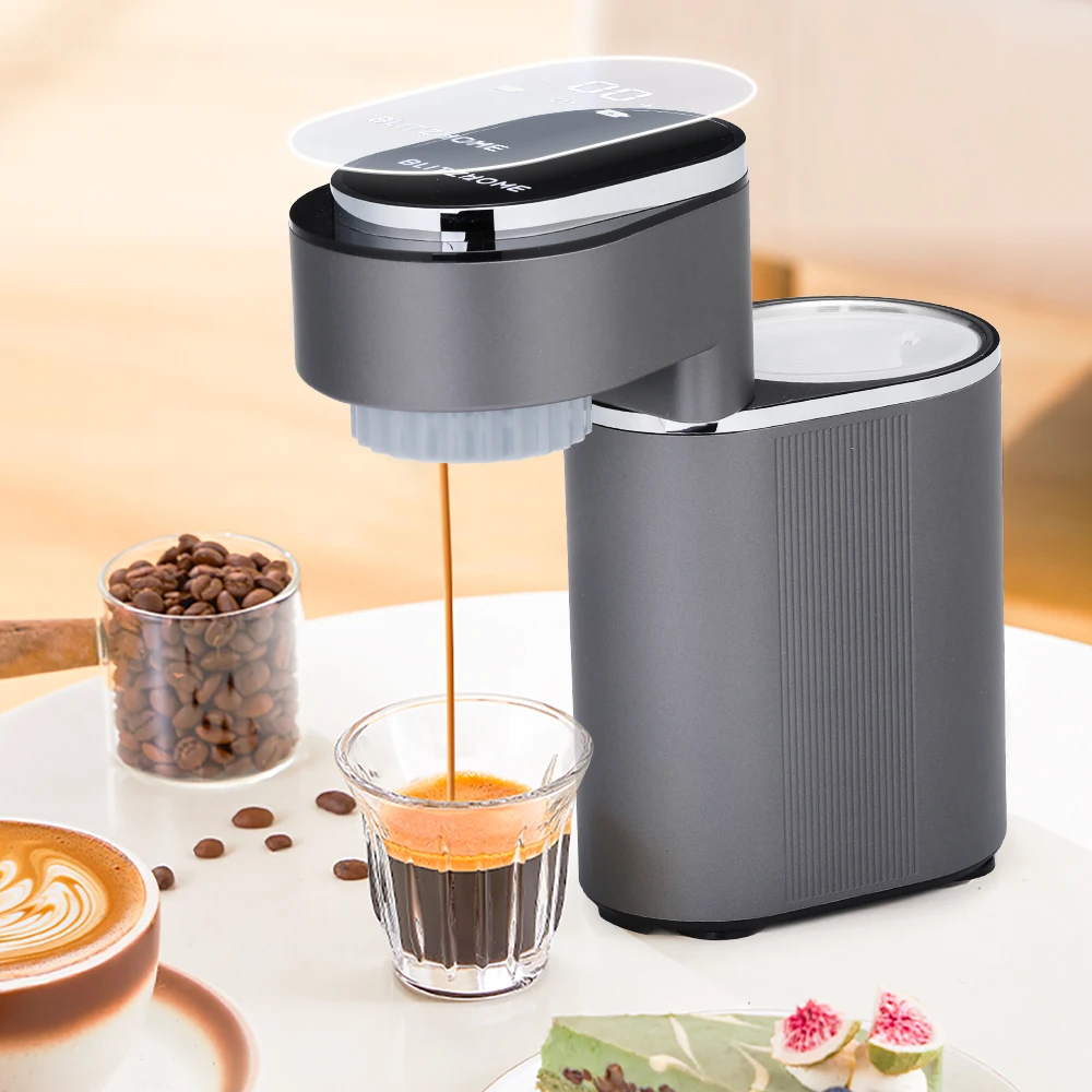 BlitzHome C180 Mini Coffee Machine Portable Espresso Maker 15Bar ...