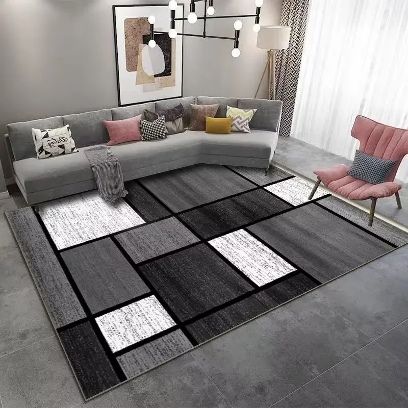 Nordic-Geometric-Carpet-Living-Room-Decor-Grey-Large-Rug-for-Bedroom ...