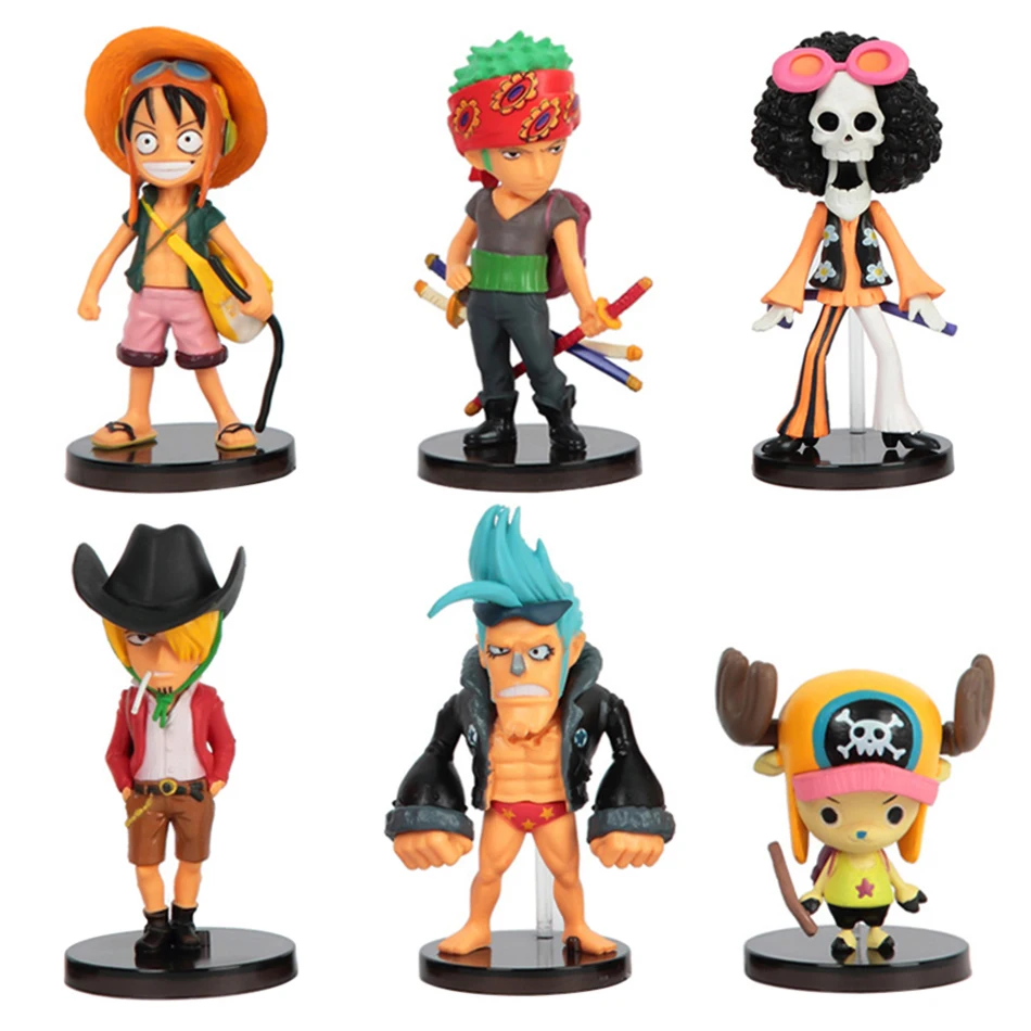 6pcs-set-Anime-One-Piece-Figure-Action-PVC-Model-Luffy-New-Action ...