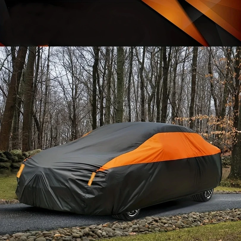Car Covers Outdoor Waterproof Sun Rain Snow Protection UV Auto Cover ...