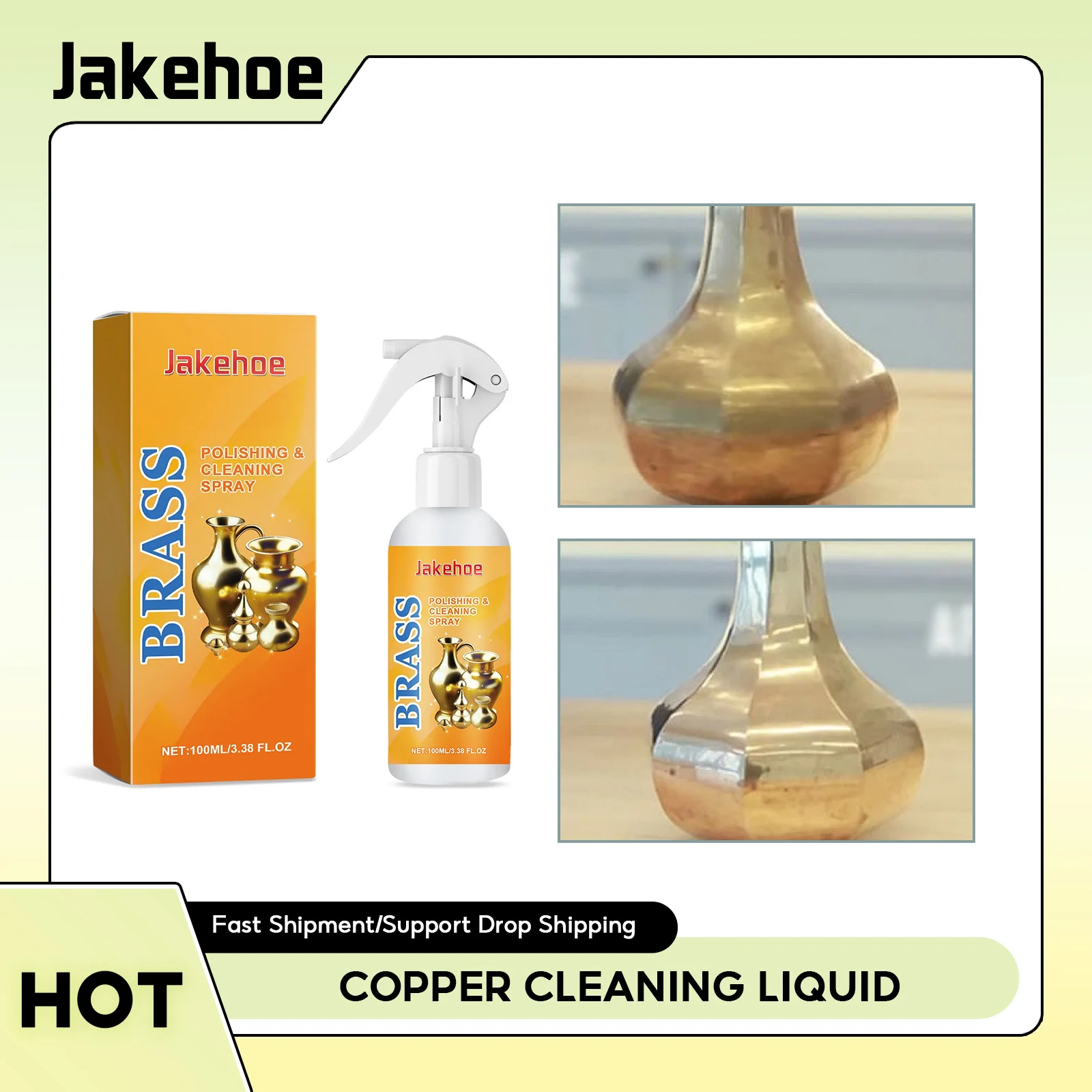 Copper Cleaning Liquid Reduce Copper Ware Rusting Oxidation Restore ...