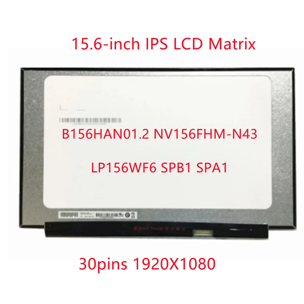 Original 15.6 inch Laptop LCD Screen IPS LCD Matrix B156HAN01.2 ...