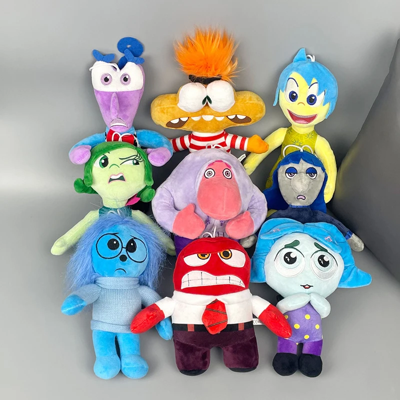 20-30cm-Inside-Out-2-Disney-Pixar-Plush-Toys-Doll-ANXIETY-Ennui-Envy ...