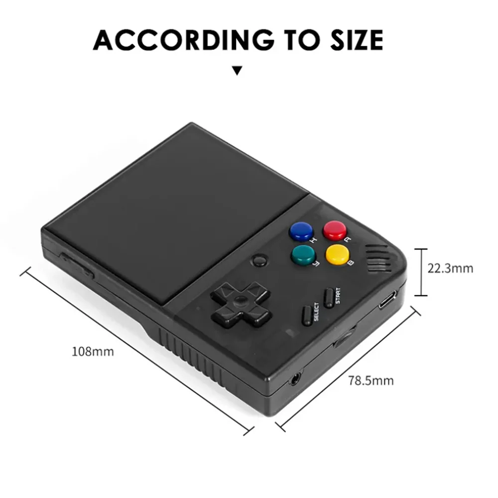 Blanc 128g - Ata Yoo Mini Plus-Console de jeu avec écran de 3.5 pouces ...