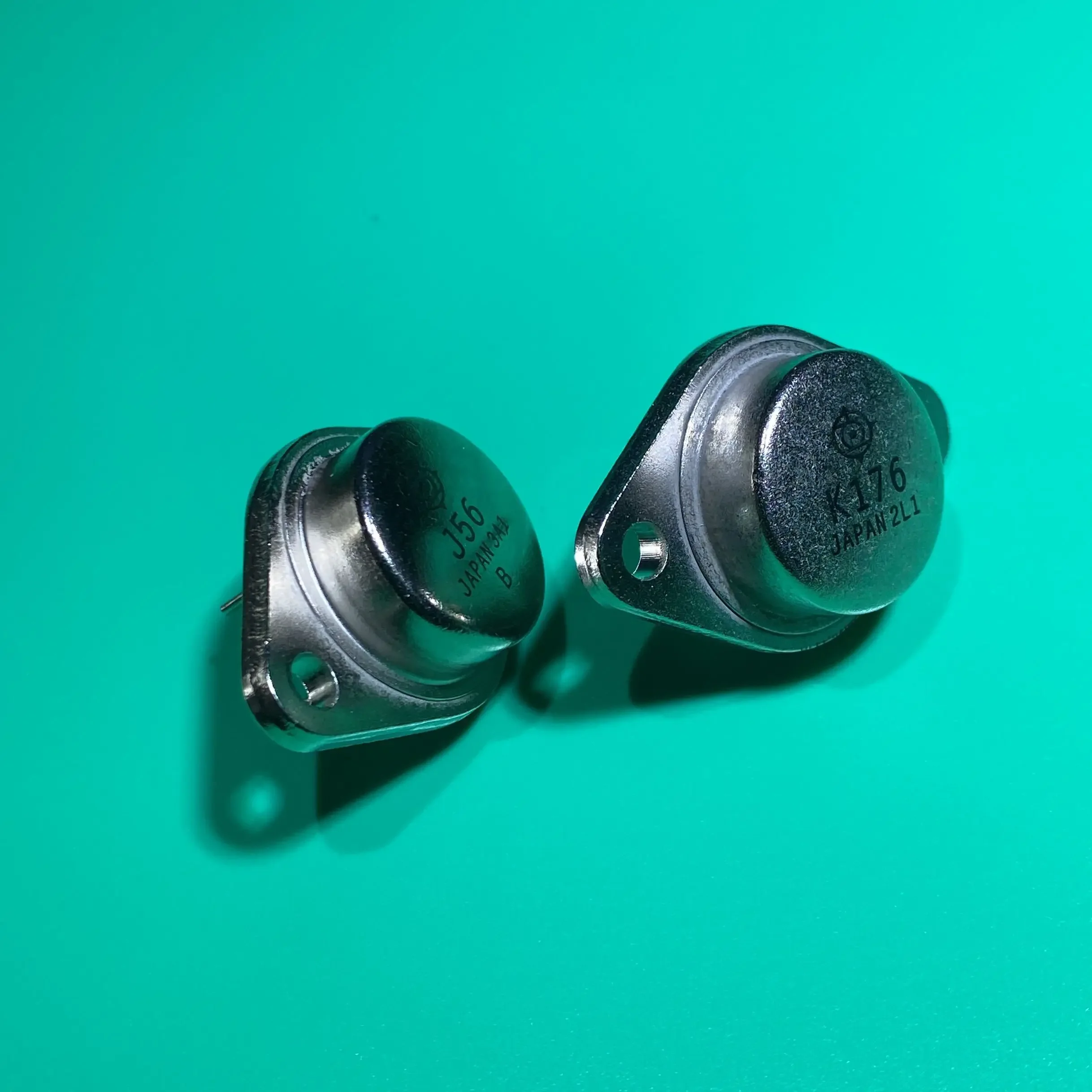 1 paar 2SJ56 2SK176 TO-3 J56 K176 Silicon N-Kanaal MOS FET KAN 2SJ56 ...