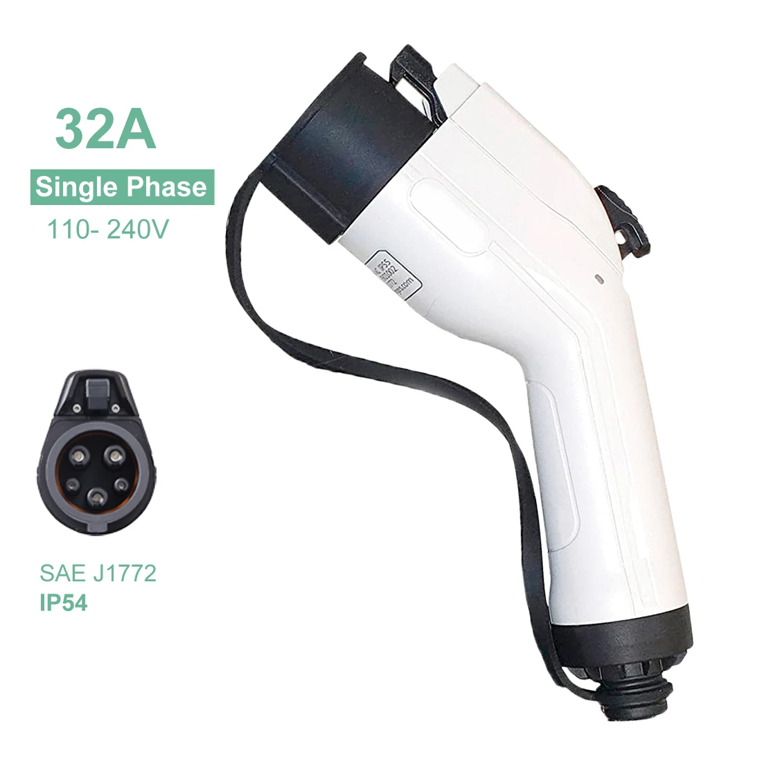 EV-Charger-Plug-Type-1-SAE-J1772-EV-Side-32A-Female-Vehicle-Connector ...