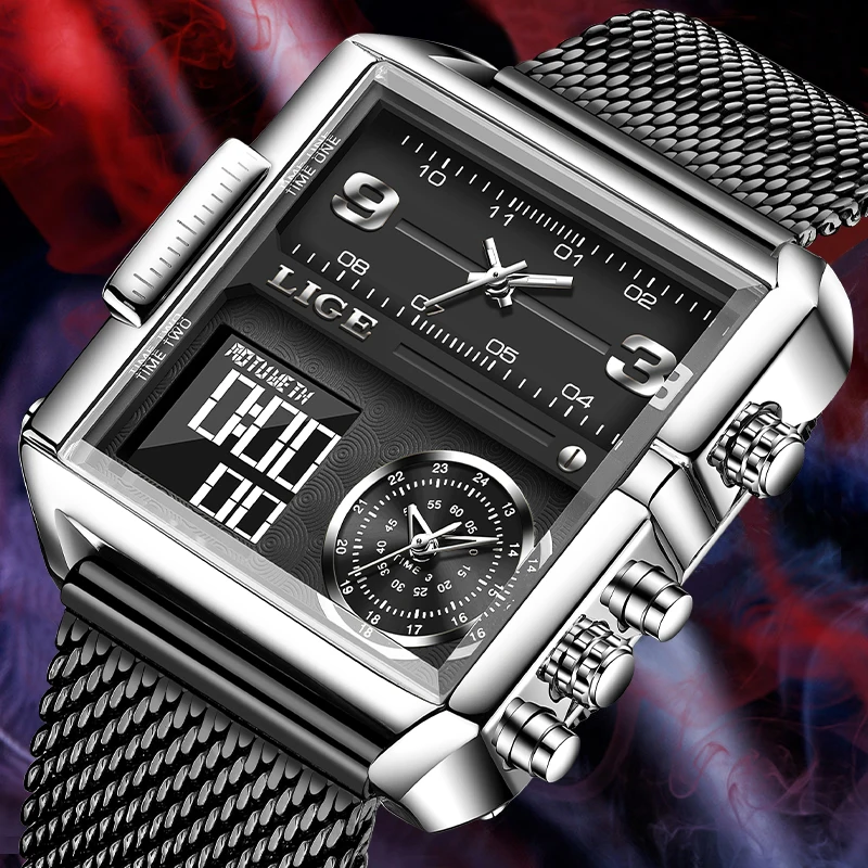 Luxury-Brand-LIGE-Casual-Sports-Quartz-Men-Watch-Dual-Display-Digital ...