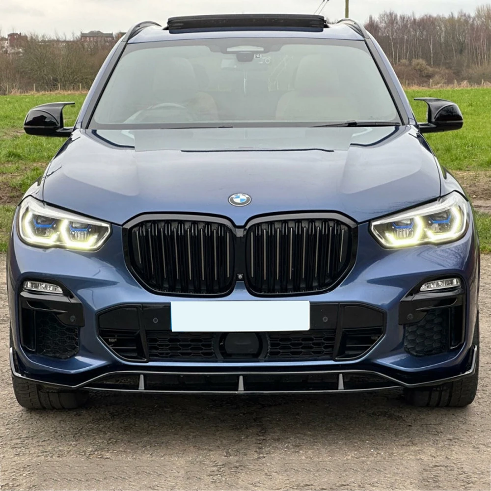4pcs-Car-Front-Bumper-Splitter-Lip-Spoiler-Diffuser-For-Bmw-G05-X5-30d ...