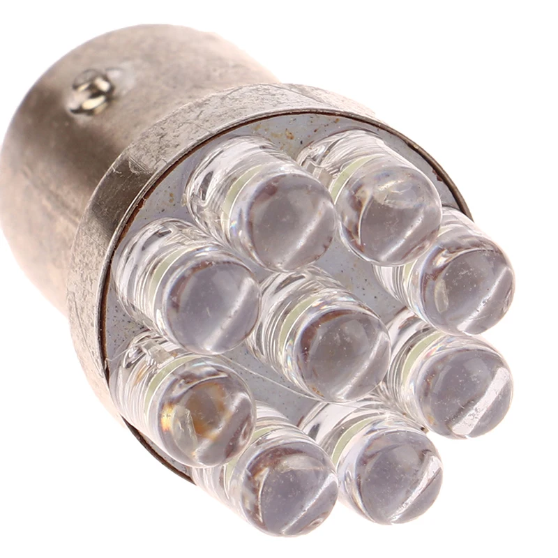 1156-1157-BAY15D-P21-5W-9-Led-Car-Tail-Bulb-Brake-Light-Reverse-Lamp ...