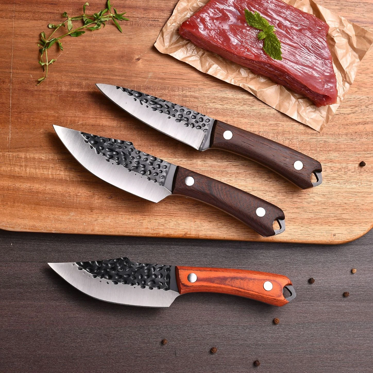 Bone Cutting Butcher Knife Professional Stainless Steel Fish Cleaver ...