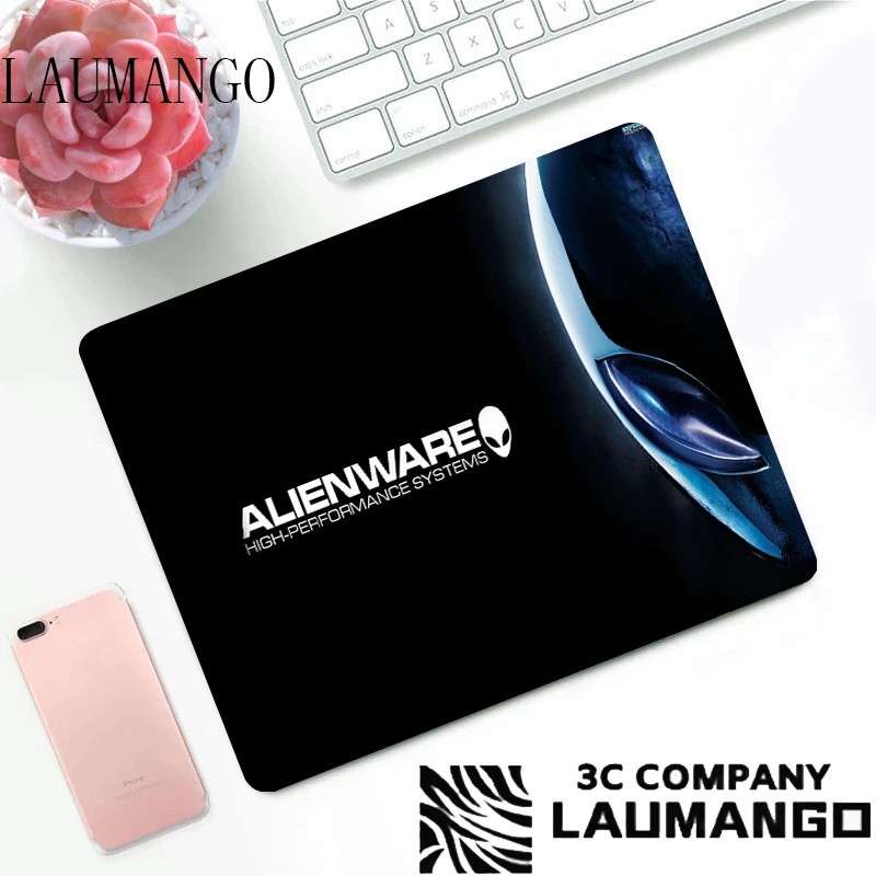 Pc Accessories Alienware Mouse Pad Gamer Girl Rubber Mat Desk Protector ...