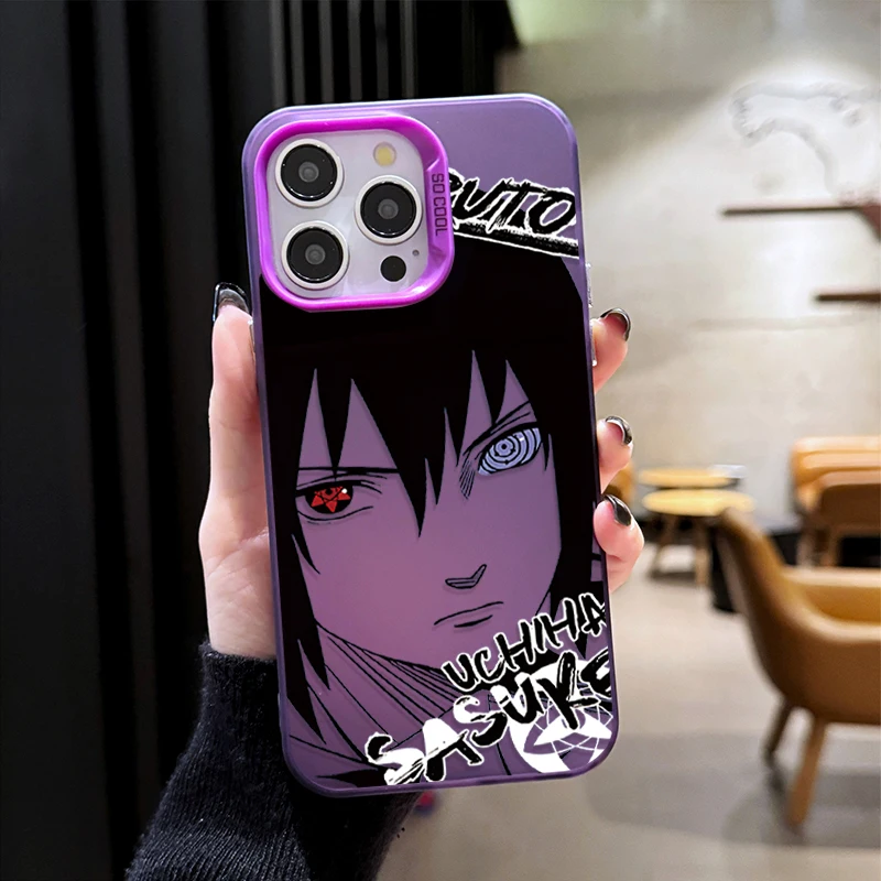 Anime Naruto Sasuke Durable Hard Case Cover for POCO F5 (8)