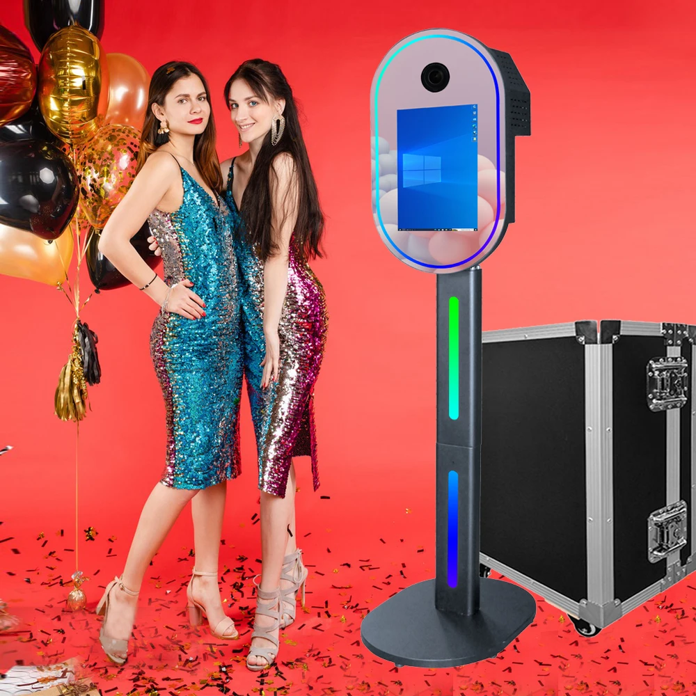 Portable-15-6-inch-LCD-Touch-Screen-Mirror-PhotoBooth-Camera-Selfie ...