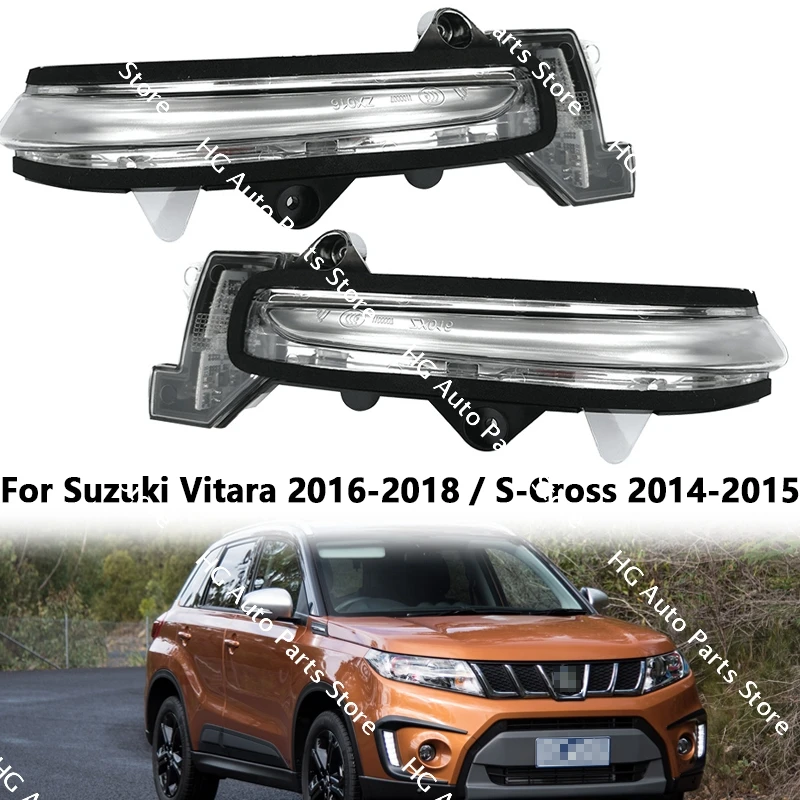 For Suzuki Vitara 2016--2018 / S-Cross 2014 2015 Auto Side Rearview ...