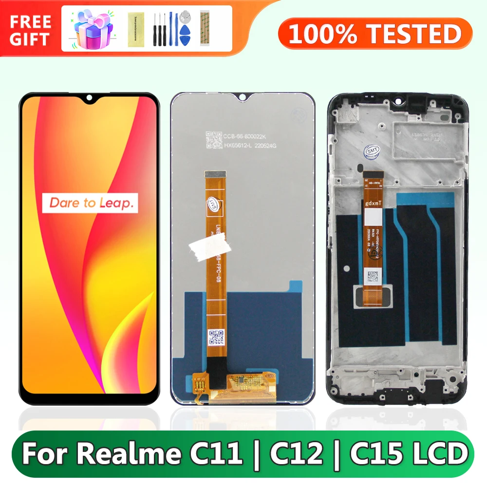 NEW Realme C15 RMX2180 Display Screen, for OPPO Realme C12 Lcd Display ...